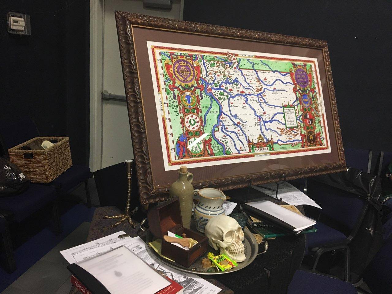 Calontir Wall Map, 2018 Queen’s Prize - Rebels or Beggars: Renaissance ...